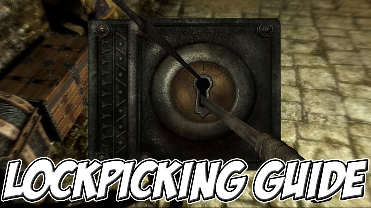 Skyrim How To Get Lock picking To 100 Fast - YouTube