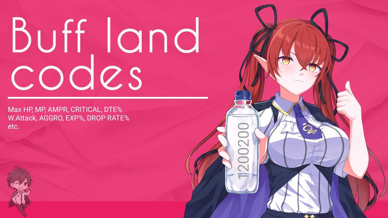 Buff Land Codes (August) 2024 - Toram Online - YouTube