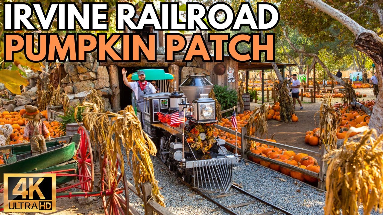 Irvine Park Railroad Pumpkin Patch 2024 | Free Halloween Fun | 4K Ultra HD - YouTube