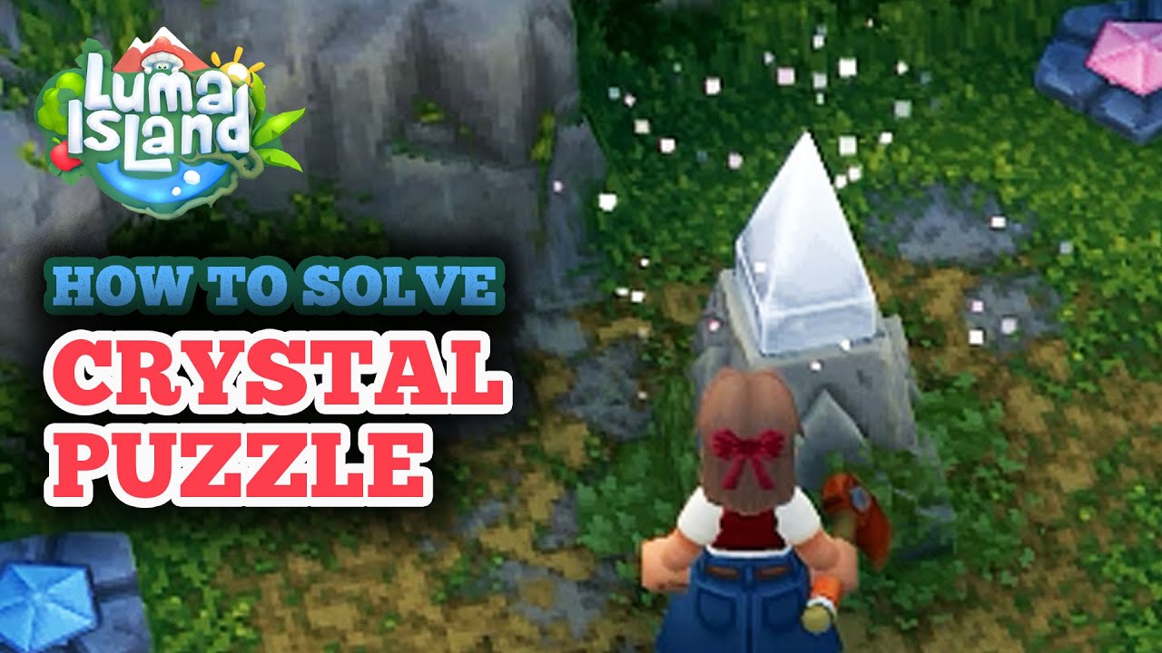 How to Solve Crystal Light Puzzle in Luma Island - YouTube