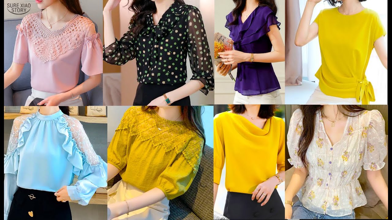 Super stylish and unique 50+top designs for girls|Daily wear fancy top ...