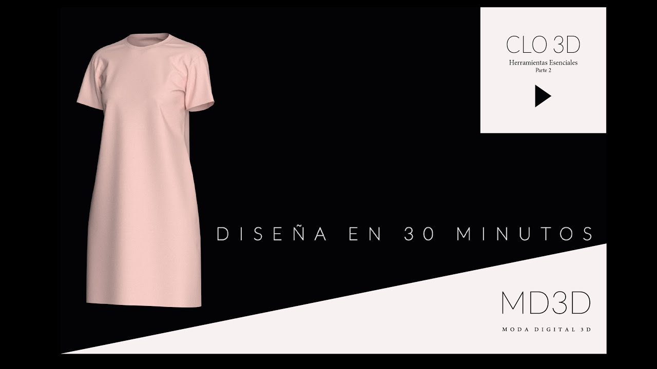 Moda Digital 3D - Diseña en 30 minutos. Herramientas Esenciales CLO3D ...