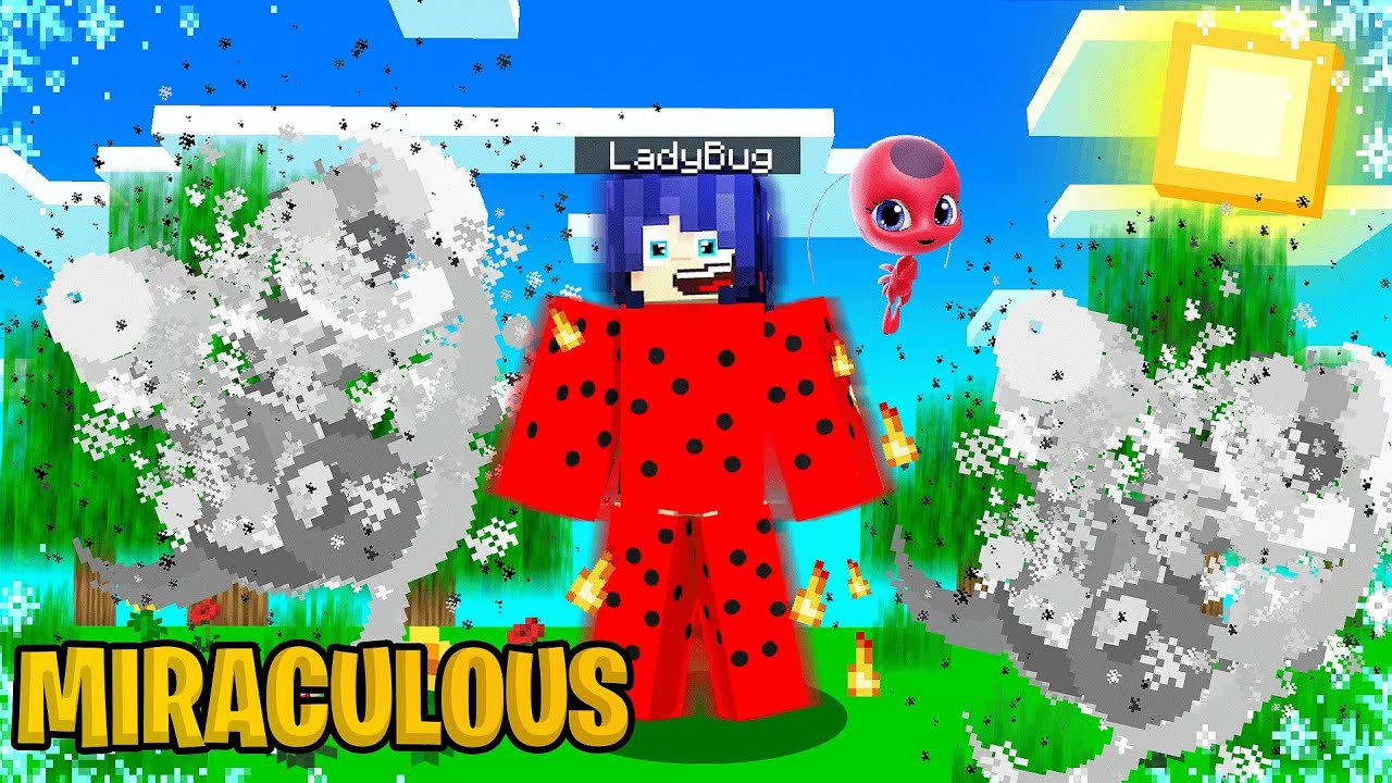 LANÇOU!! NOVO (MAPA) DE MIRACULOUS PARA MINECRAFT PE! - YouTube