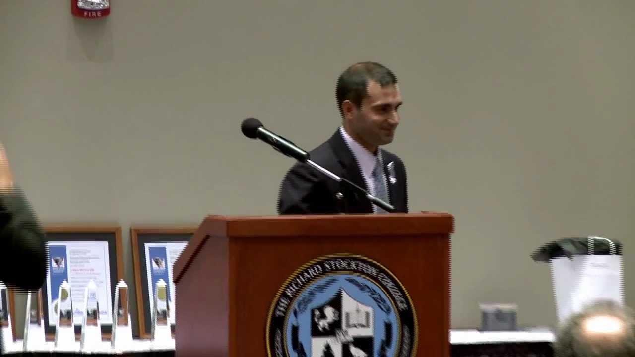 Ralph Maione: Acceptance Speech Representing the 2001 Men's Soccer Team ...