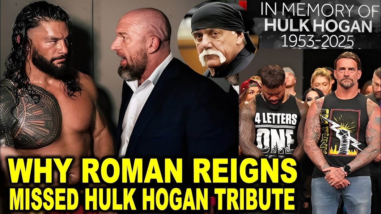 Why Roman Reigns Skipped Hulk Hogan’s Funeral? | Real Reason Revealed ...