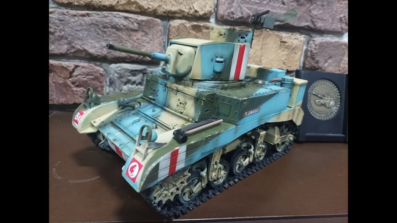 British Light tank M3 STUART. RC 1:16 scale . - YouTube