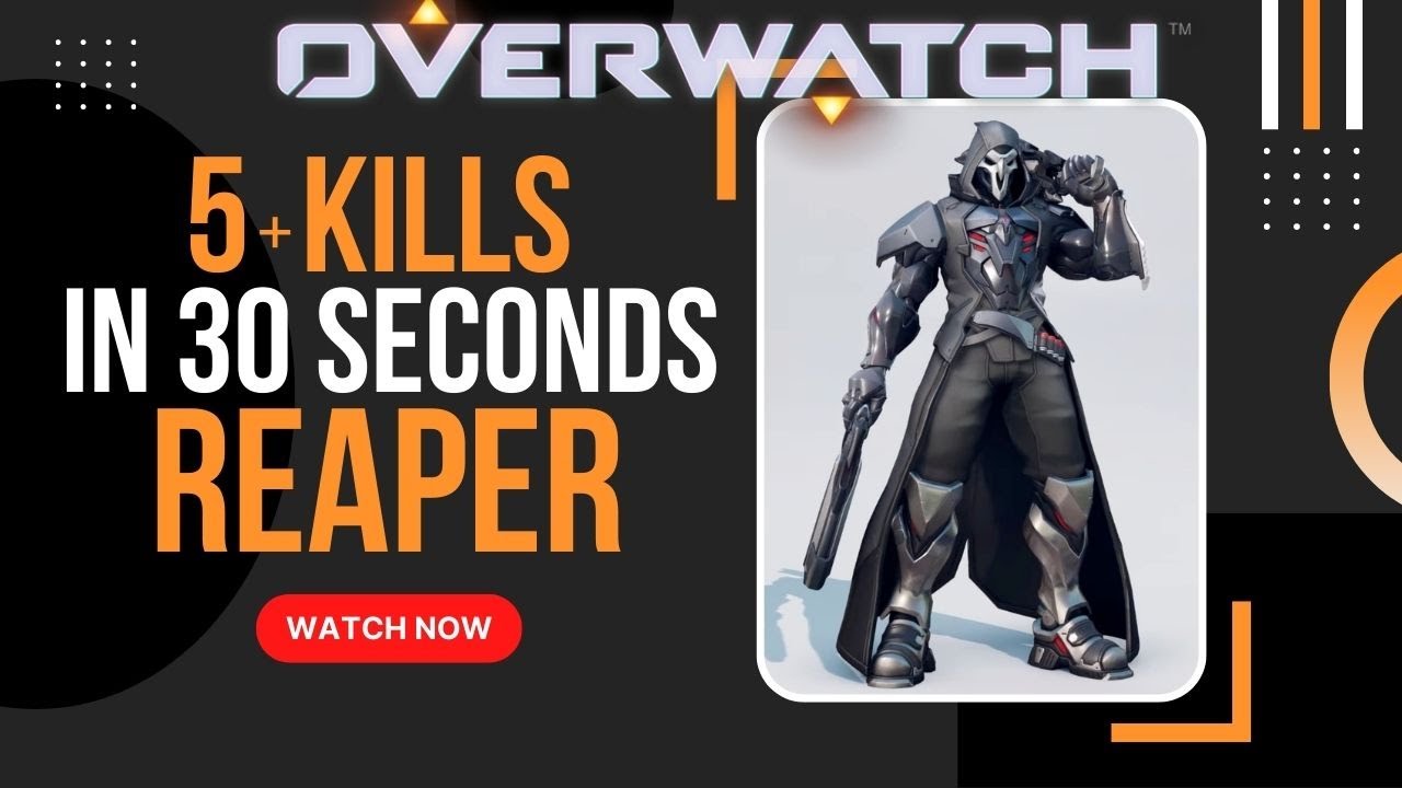 OVERWATCH 2 Reaper Killing Spree - YouTube
