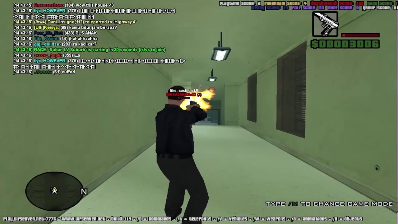 Uif Samp Server Silent Pistol Youtube