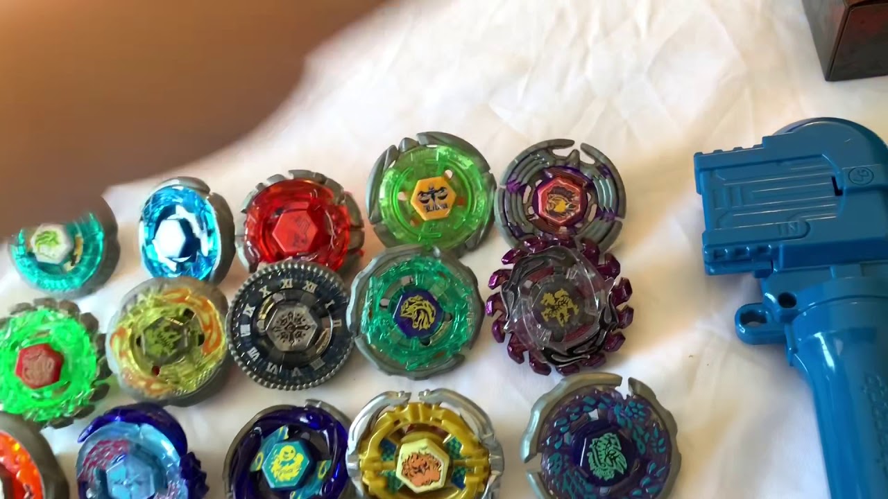 Unboxing HUGE Beyblade lot! Lot #1 - YouTube