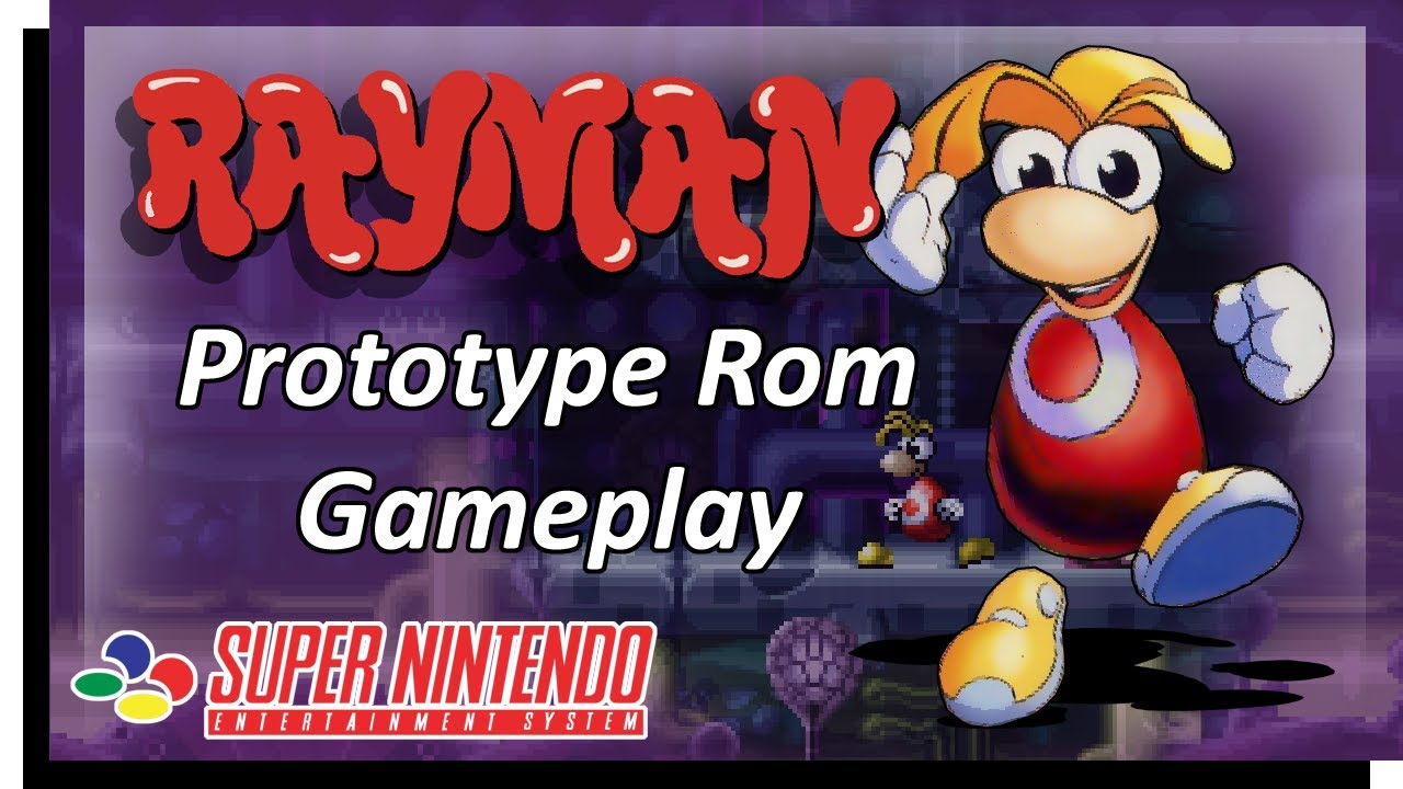 Rayman Unreleased SNES Prototype - YouTube