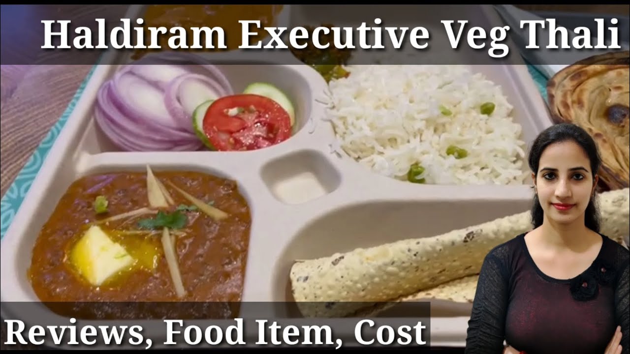 Haldiram Executive Veg Thali Reviews : Price, Quantity, Quality, Sabzi ...