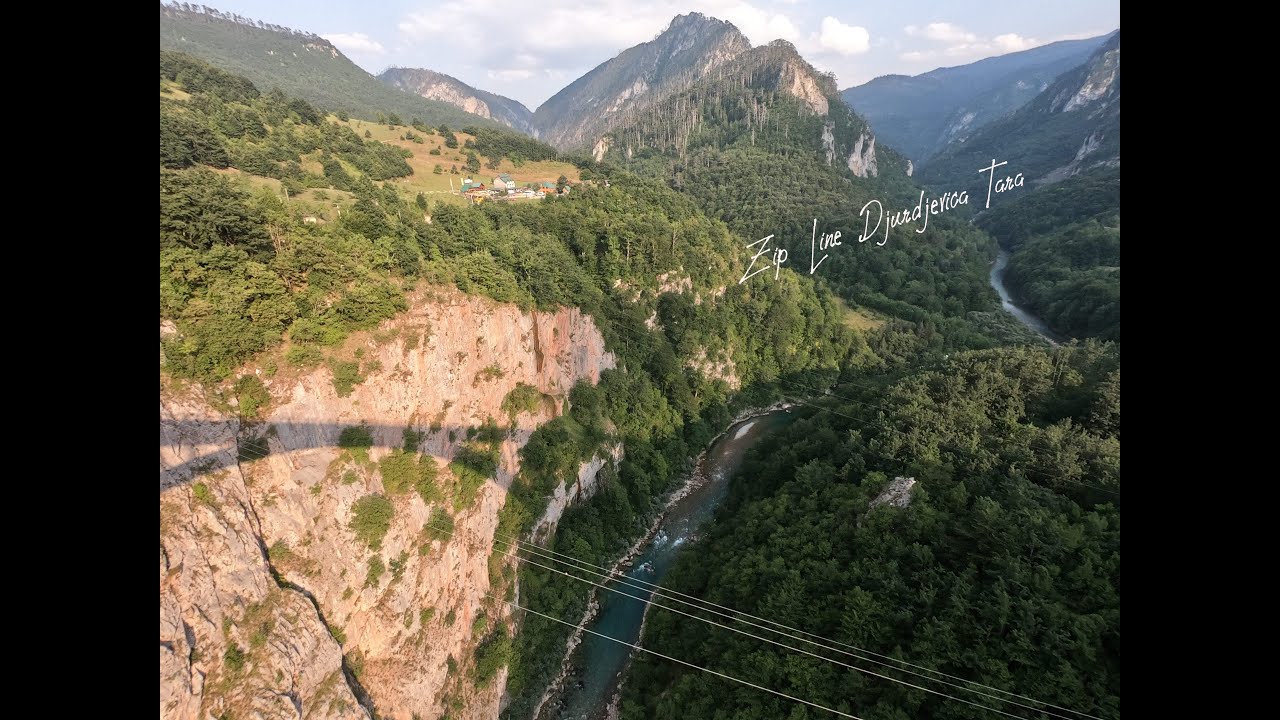 Djurdjevica Tara Big Zip Line 4k - YouTube