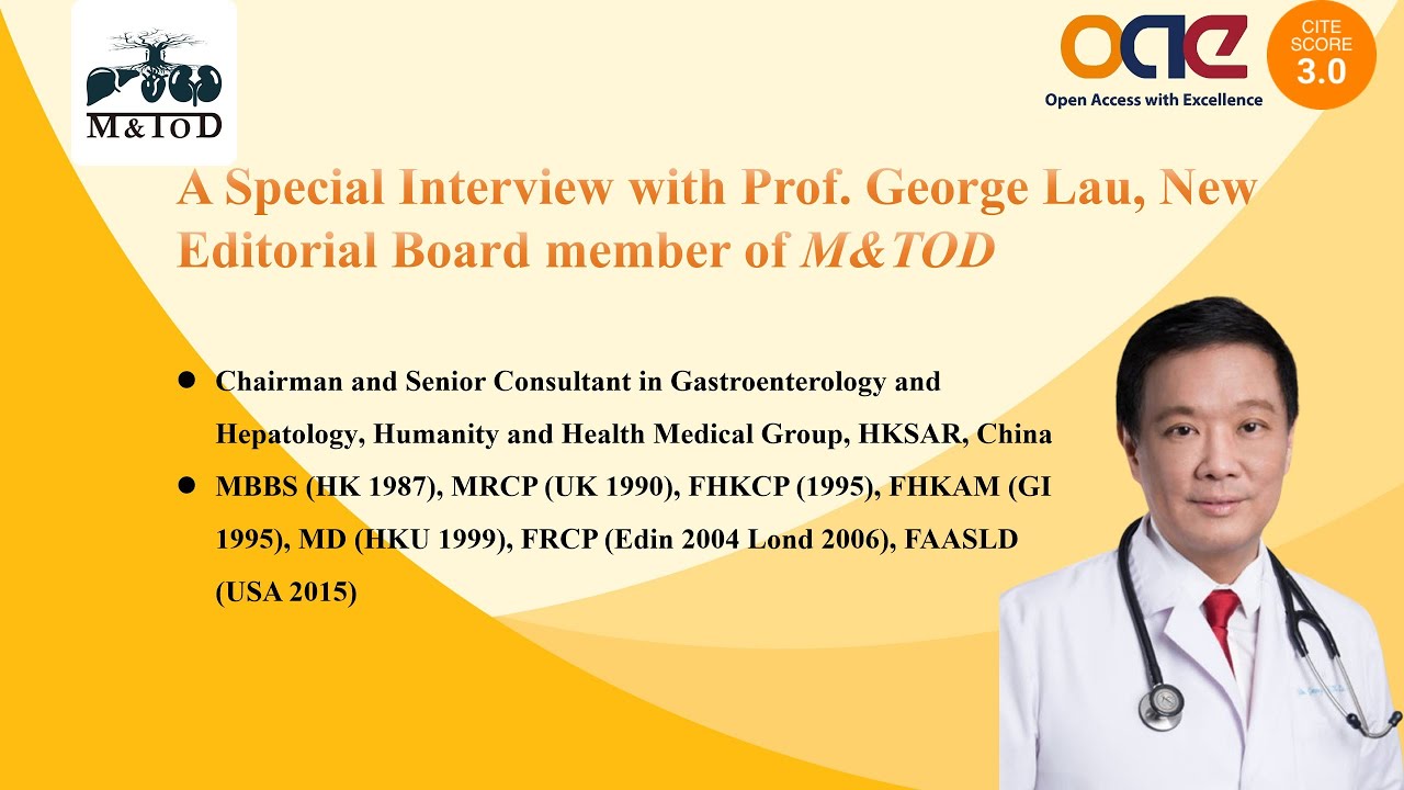 M&TOD New Editorial Board Member Interview | Interview with Prof ...