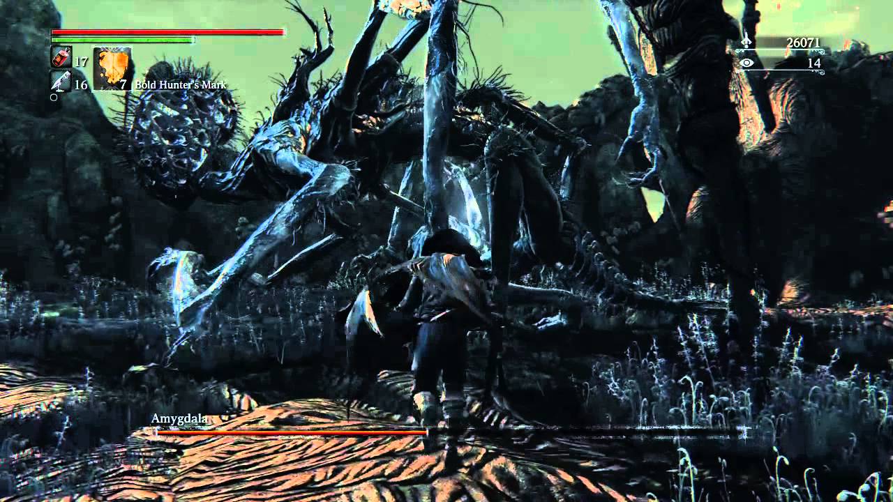 Bloodborne: Boss battle - Amygdala NG+ Easy strategy - YouTube