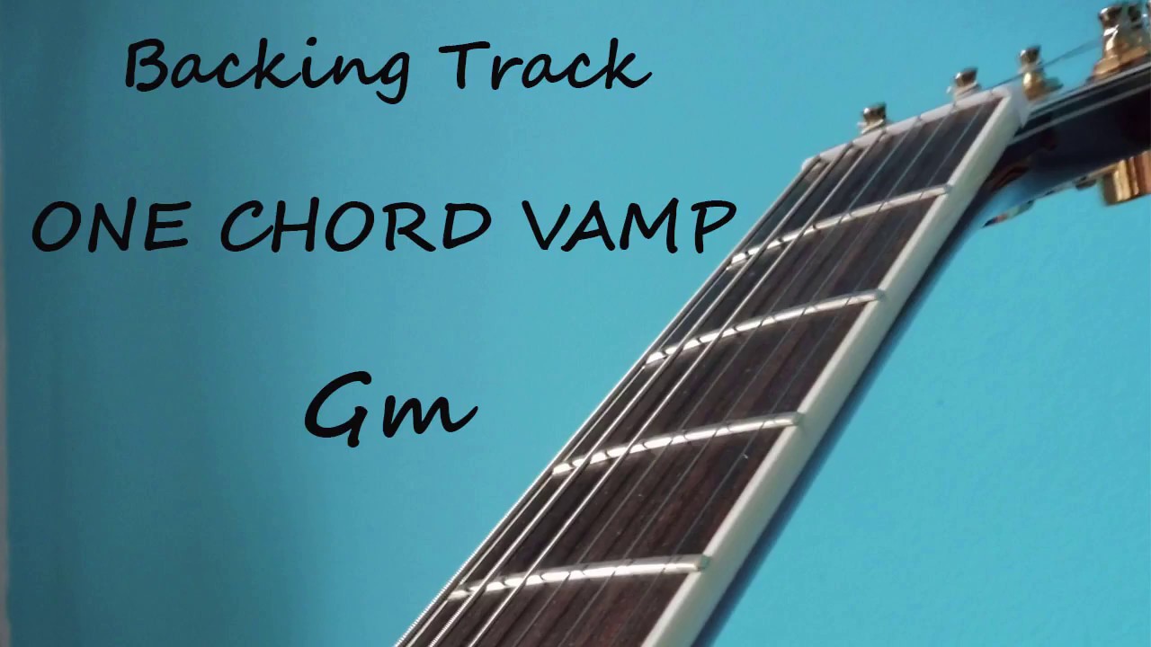 One Chord Vamp Backing Track - Gm - YouTube