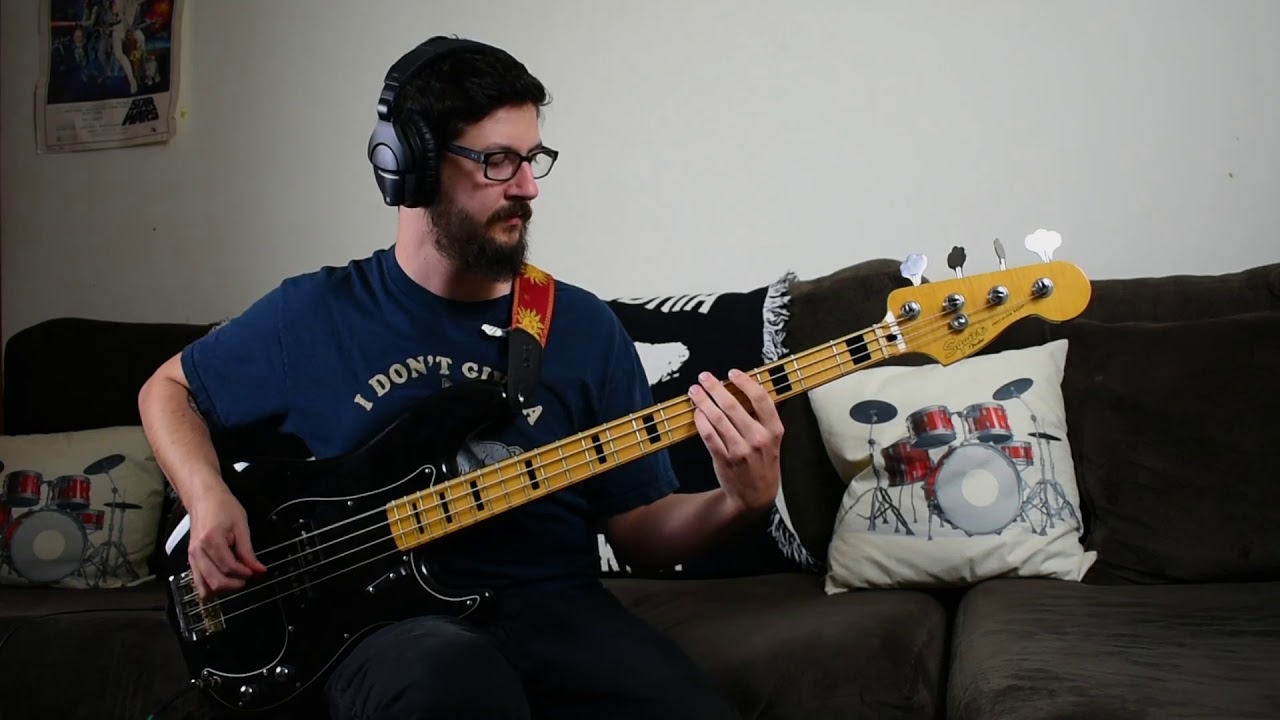 Can't Get My Head Around You - The Offspring Bass Cover - YouTube