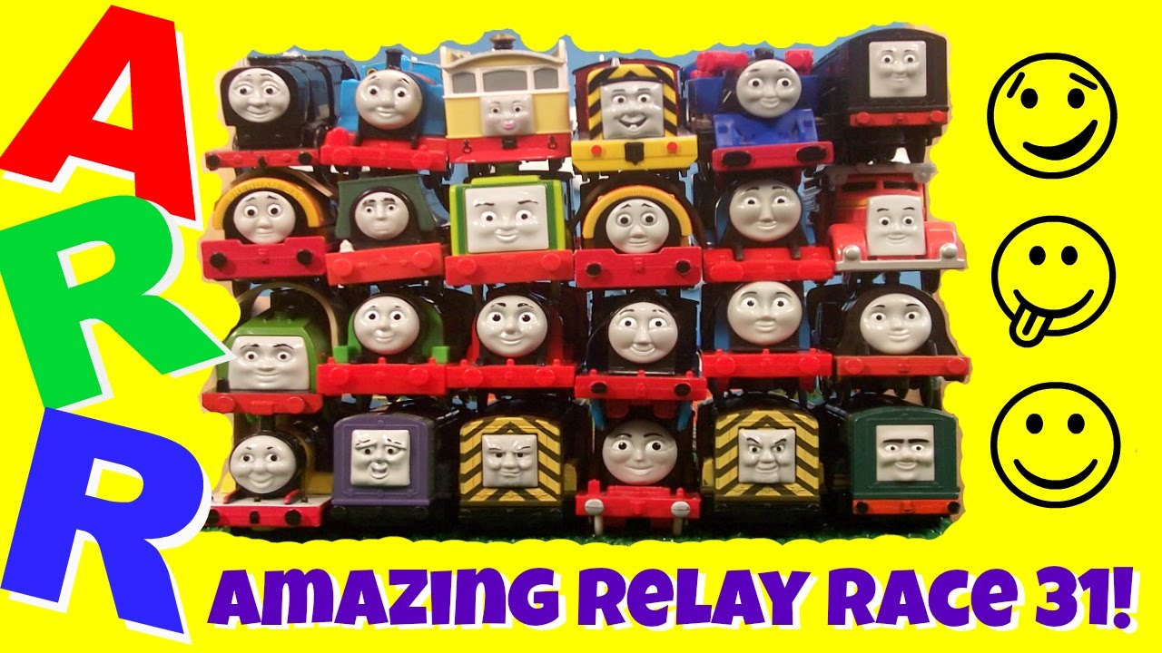 Amazing Relay Race 31! Trackmaster Thomas and Friends Racing ...