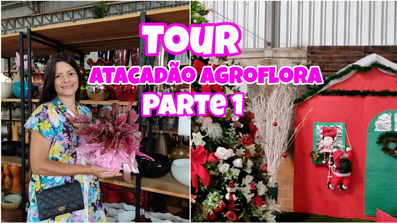 TOUR NA LOJA DE PLANTAS ATACADÃO AGROFLORA PARTE 1 - YouTube