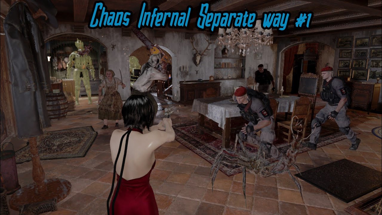 RE 4 Remake - Separate Ways - Chaos Infernal Part 1 | New Game ...