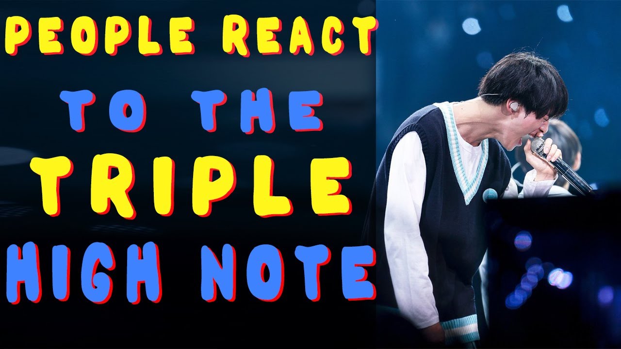 People Reacting To BTS Jin's High Notes In Crystal Snow - YouTube