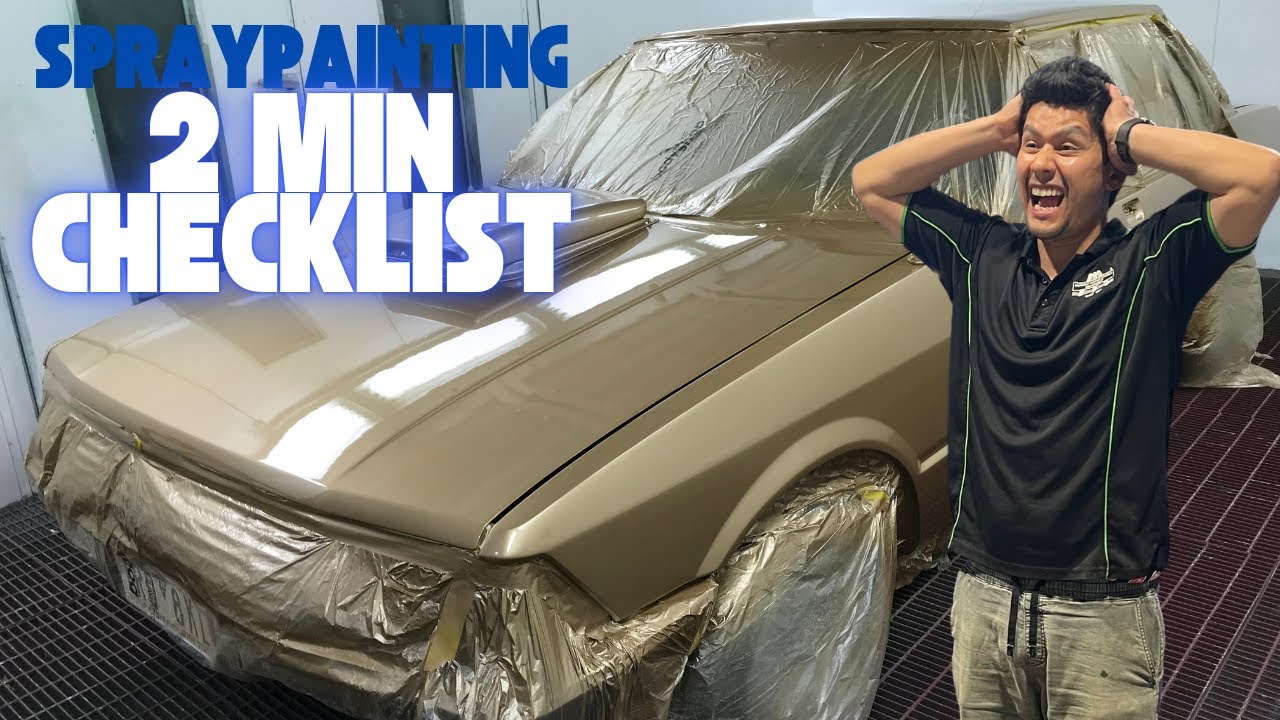 How To Spray Paint Your Car In Under 2 Mins - YouTube