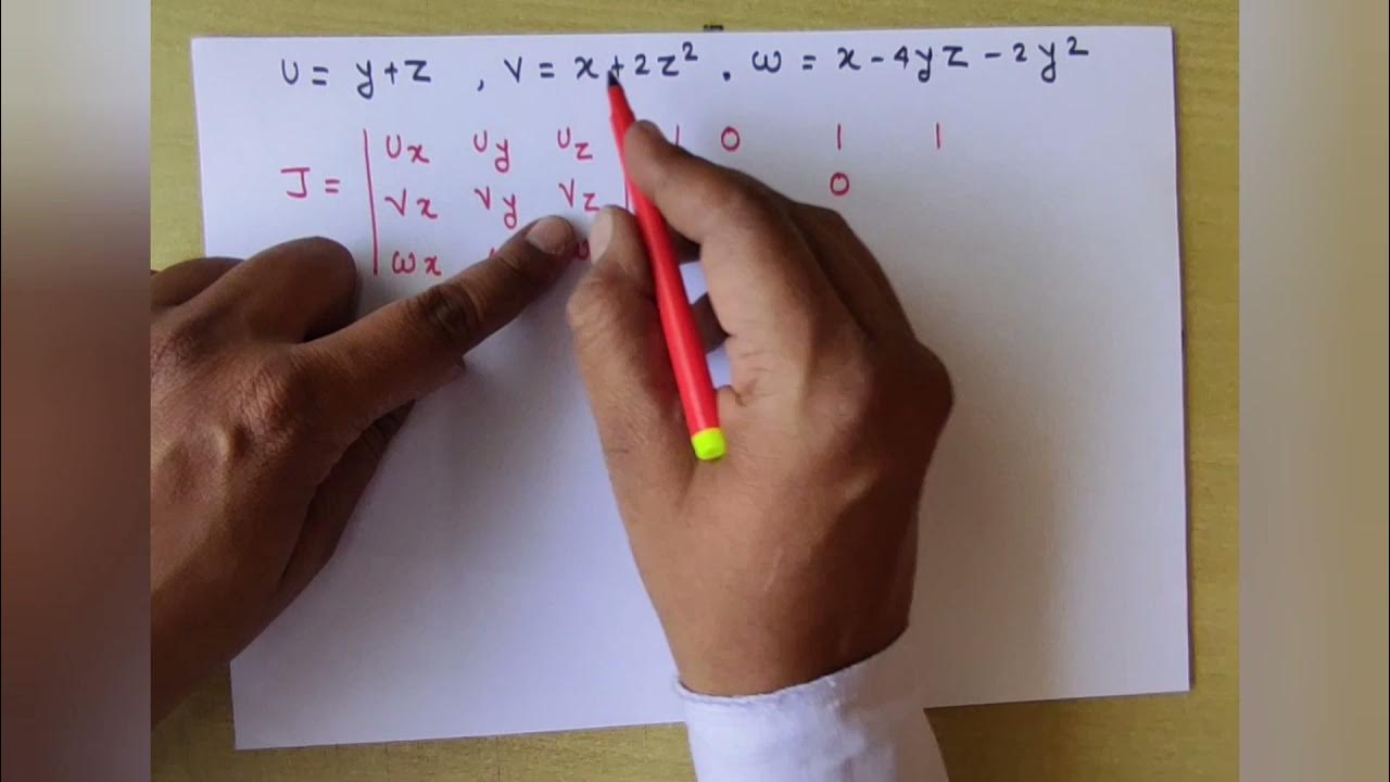 Functional Dependence & Independent by Jacobian - YouTube