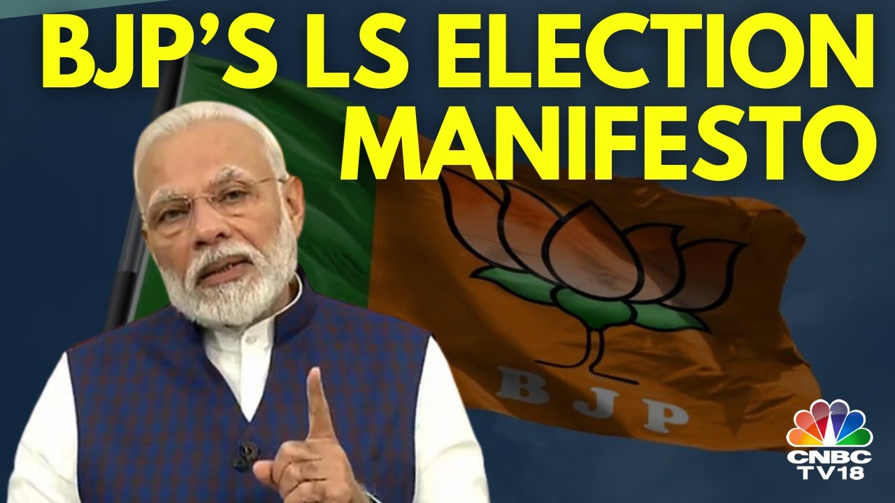 LIVE | PM Narendra Modi Releases BJP Manifesto For Lok Sabha Election ...