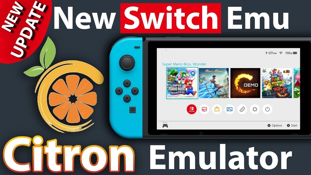 Nintendo Switch Oyunlarını Bilgisayardan Oynayın Citron Emülatör ...