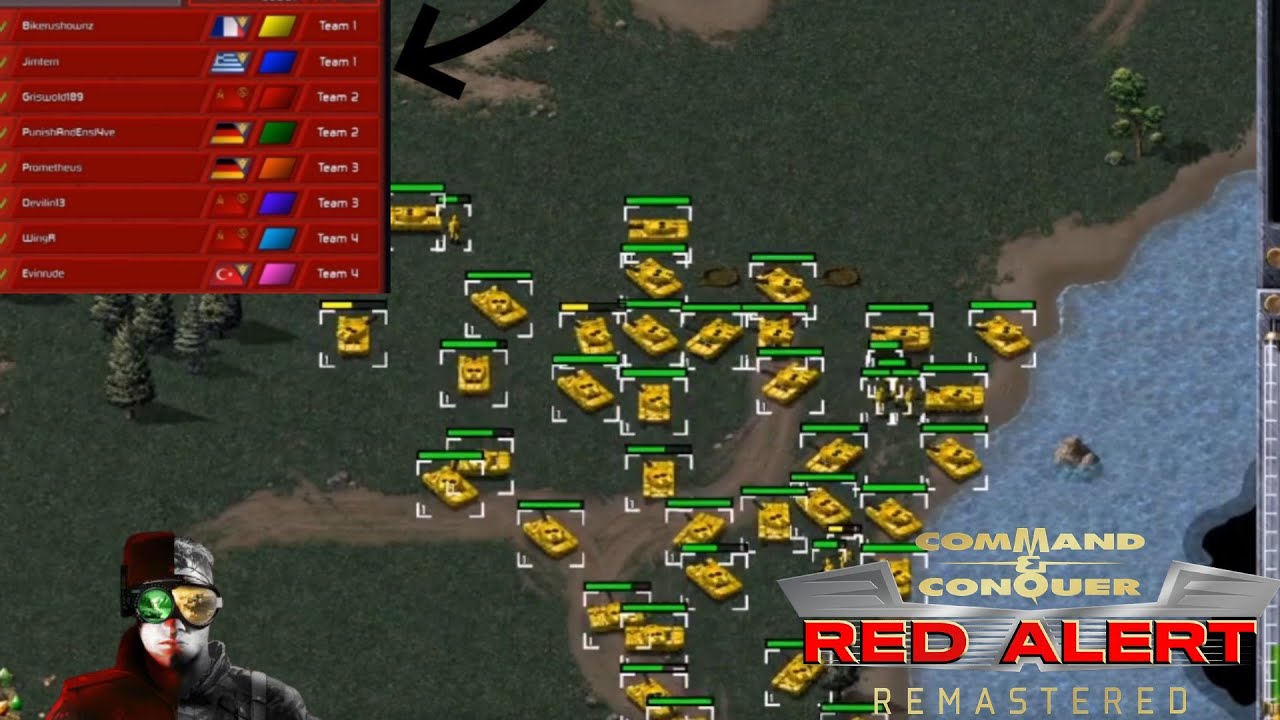 Playing with A Developer Command and Conquer Remastered Collection Red ...