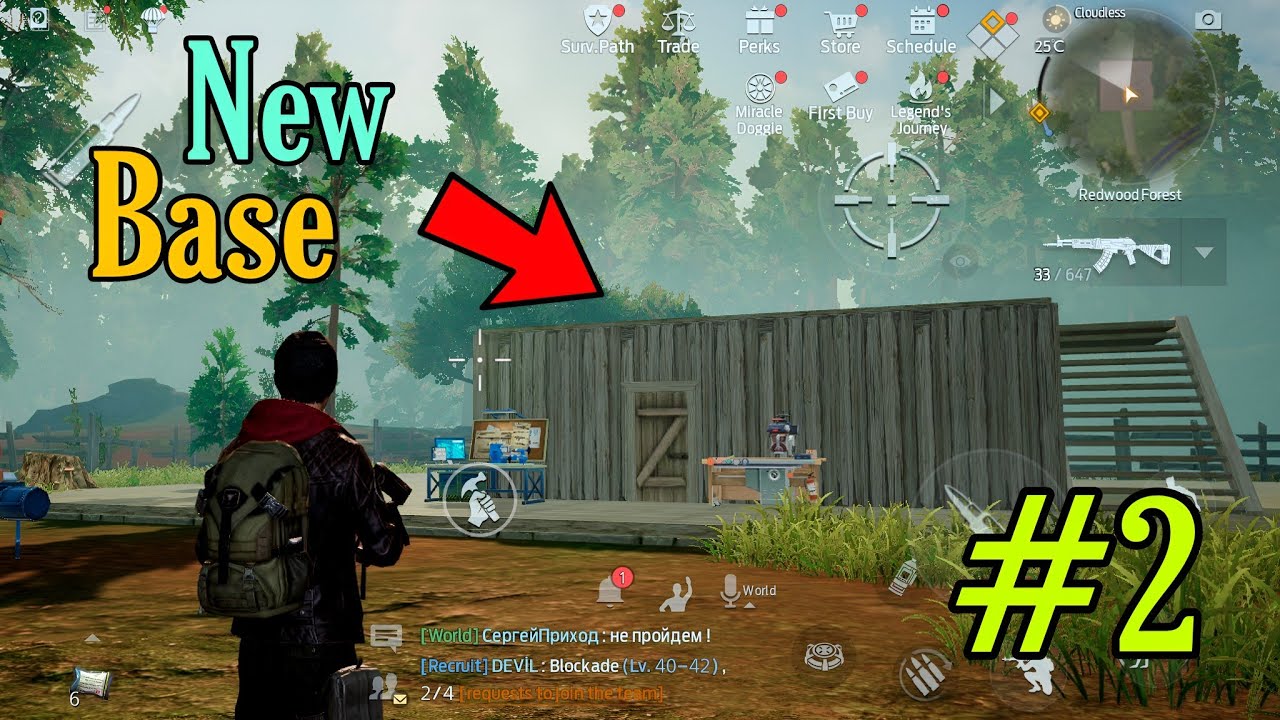 I build a new base | survival Android gameplay - YouTube