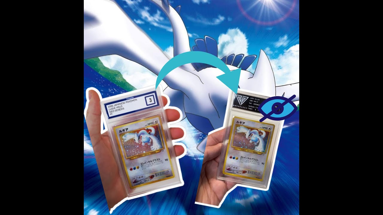 I Got My PokeGrade Graded Lugia Regraded at GetGraded! UK Grading ...