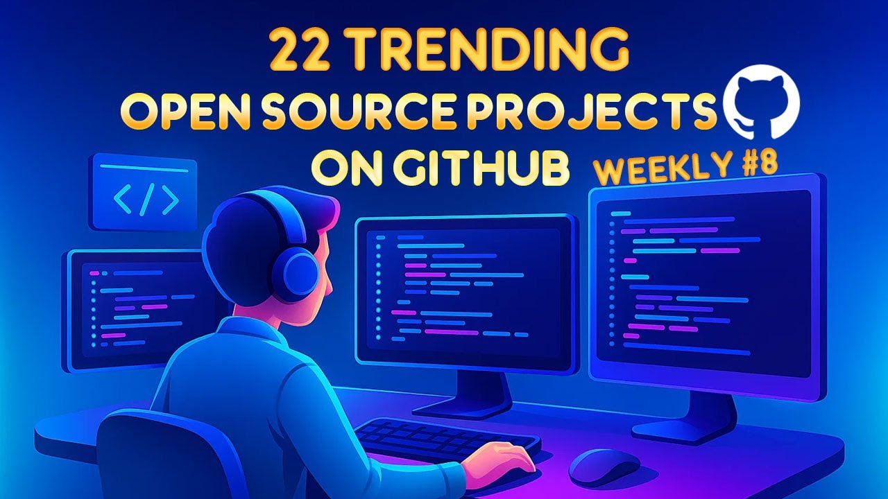 GitHub Trending Weekly #8: NOFX, oxdraw, The Agency, Edit Mind, Sleepless Agent, How-CLI, sora2 ...