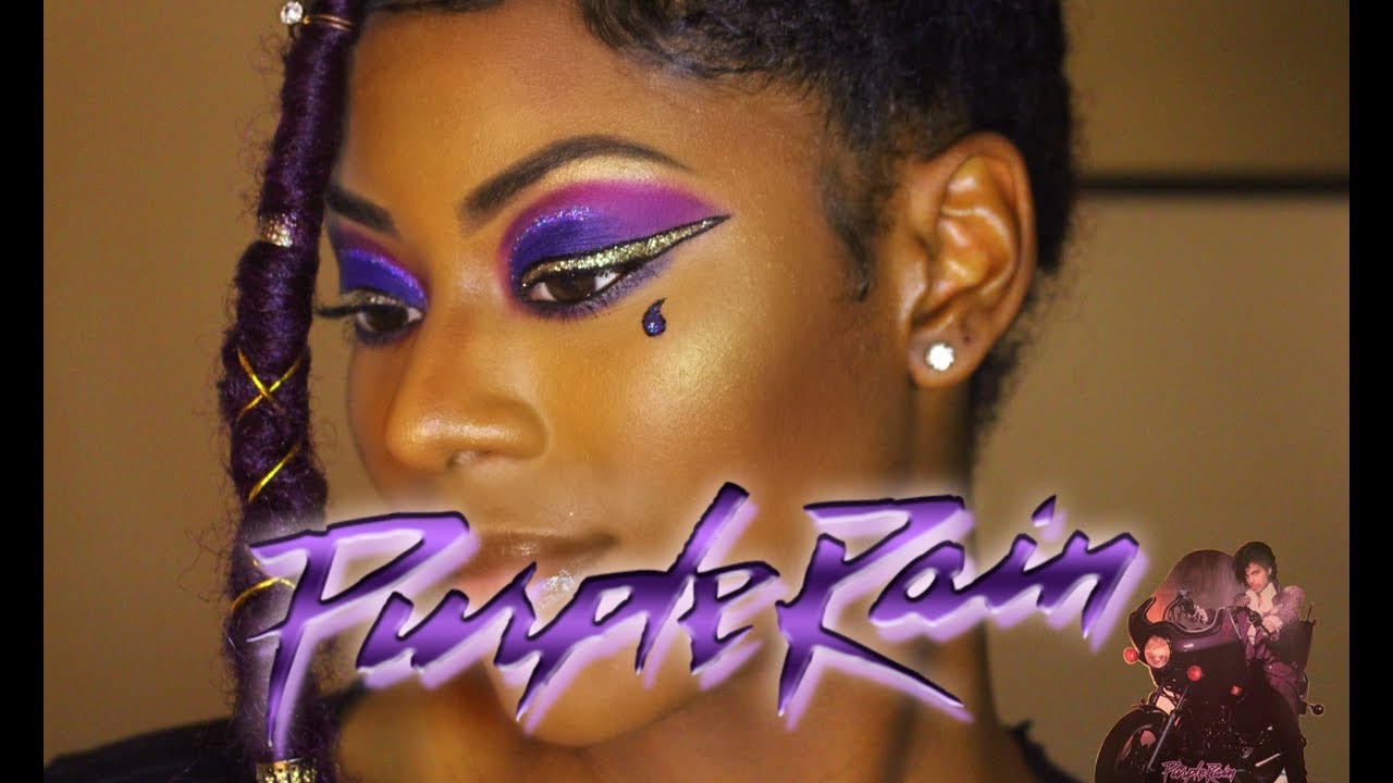 Prince Purple Rain Makeup Tutorial | Saubhaya Makeup