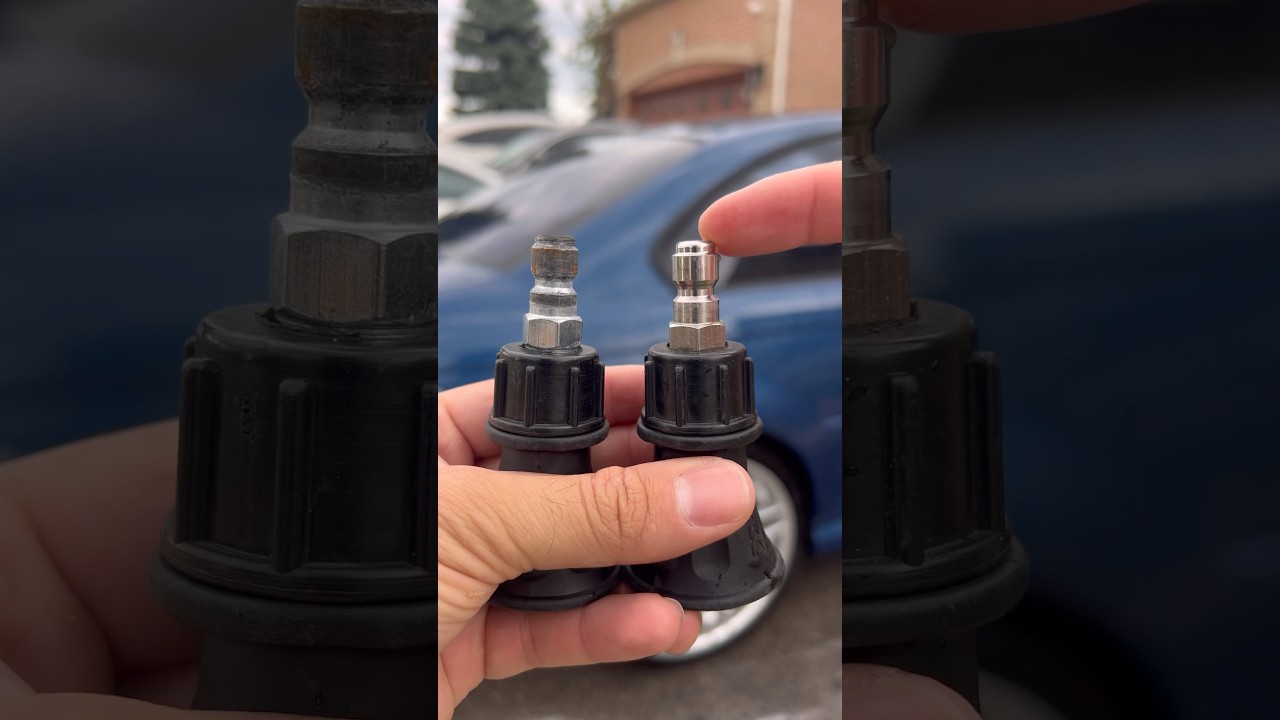 The Difference Stainless Steel Makes For A Pressure Washer Rinsing ...