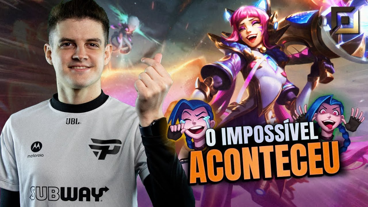 Aconteceu o IMPOSSÍVEL nessa partida de JINX! 🚀 - YouTube
