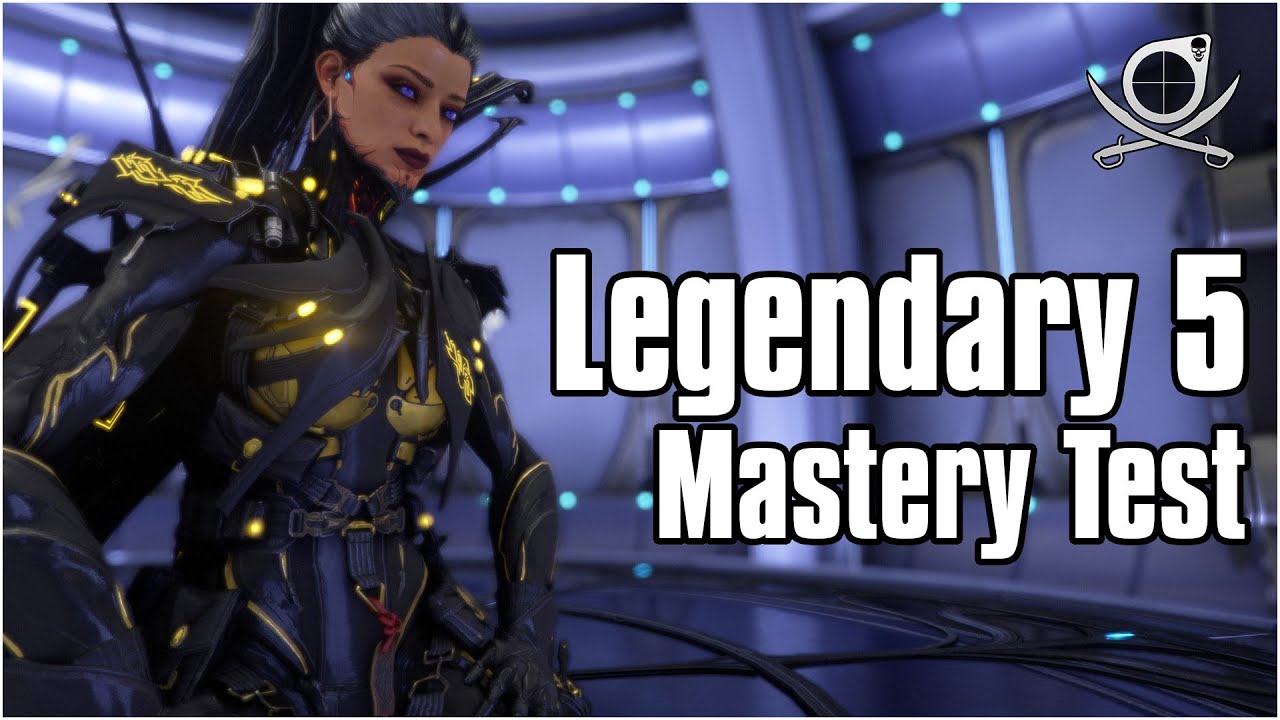 Legendary 5 Full Mastery Test! | Warframe - YouTube