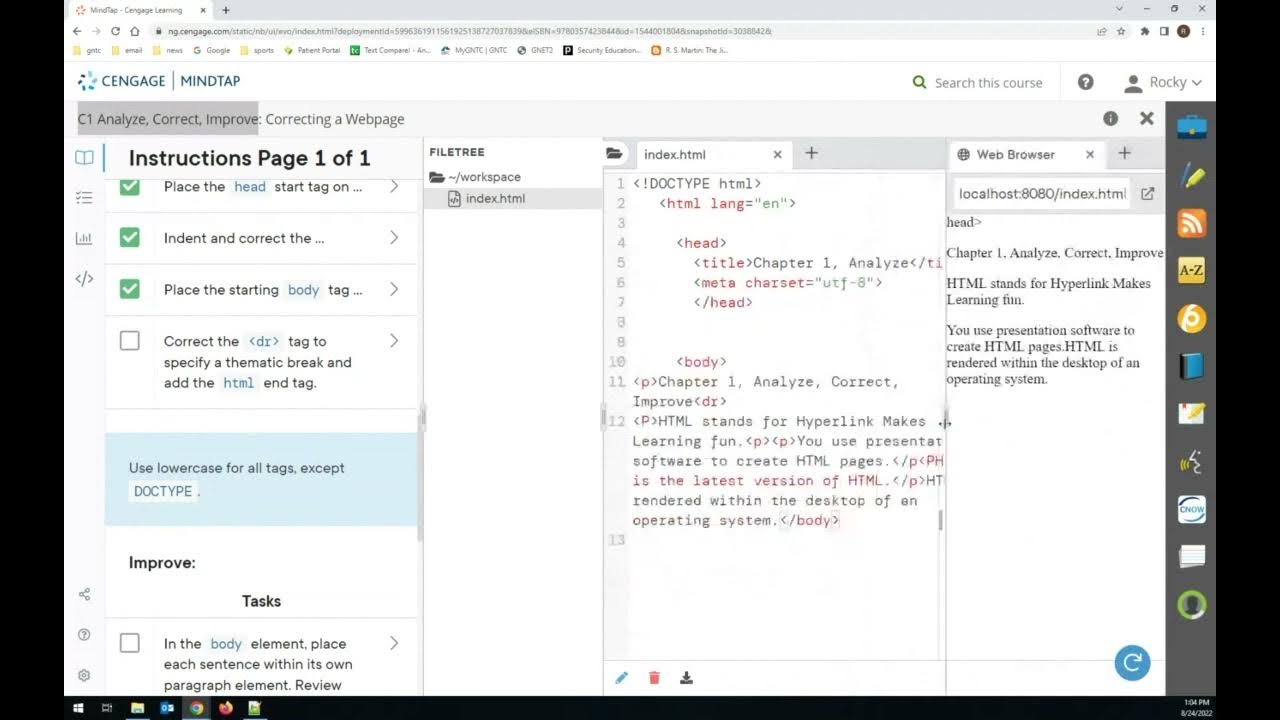 CIST 1510 Chapter 1 Discussion - YouTube