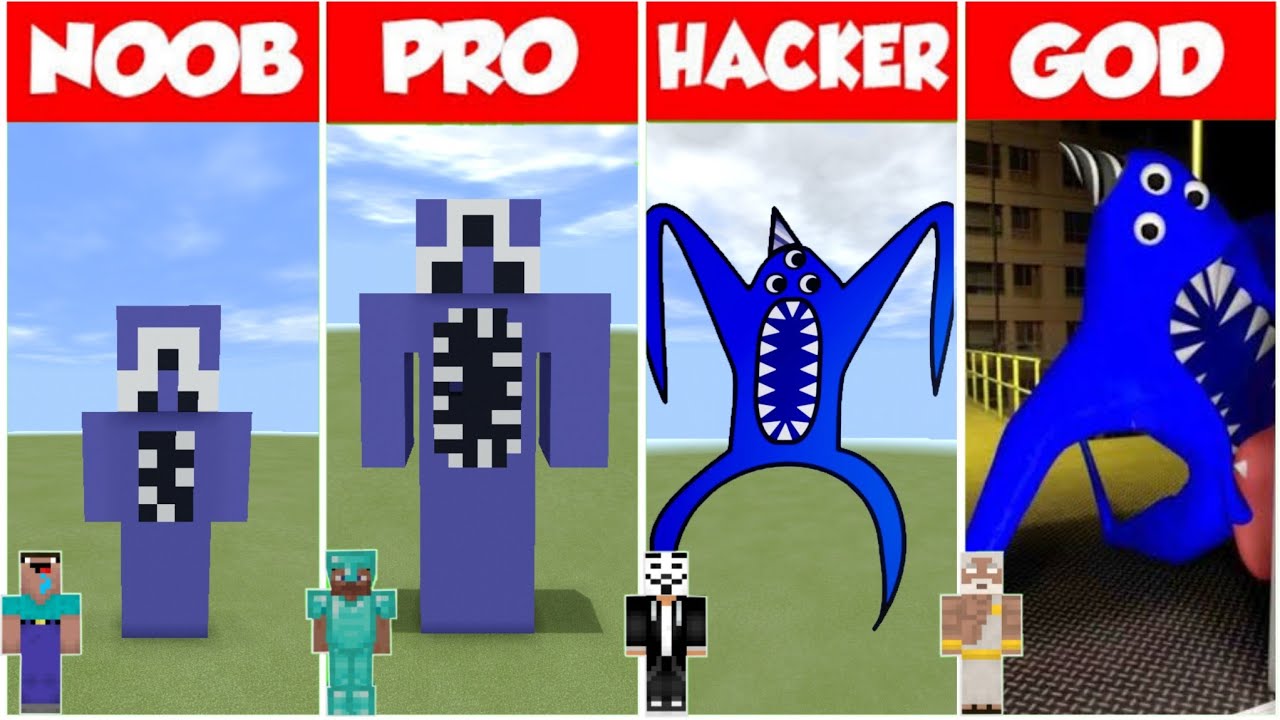 NOOB vs PRO vs HACKER vs GOD: NABNAB (Garten Of BanBan) Batalla ...