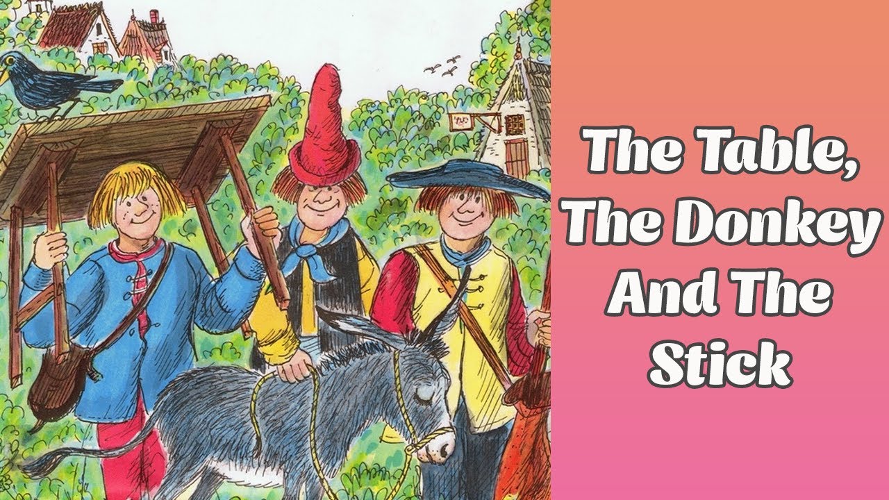 Learn English Free | English story - The Table, the Donkey and the ...