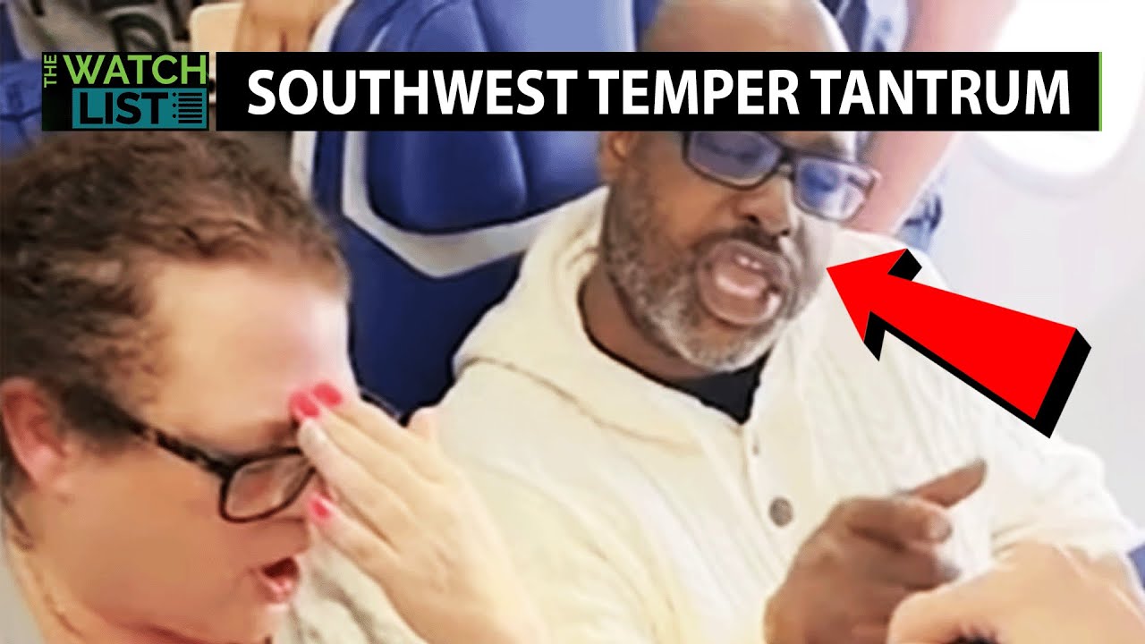 WATCH: Man Joins Crying Baby In Airplane Meltdown - YouTube