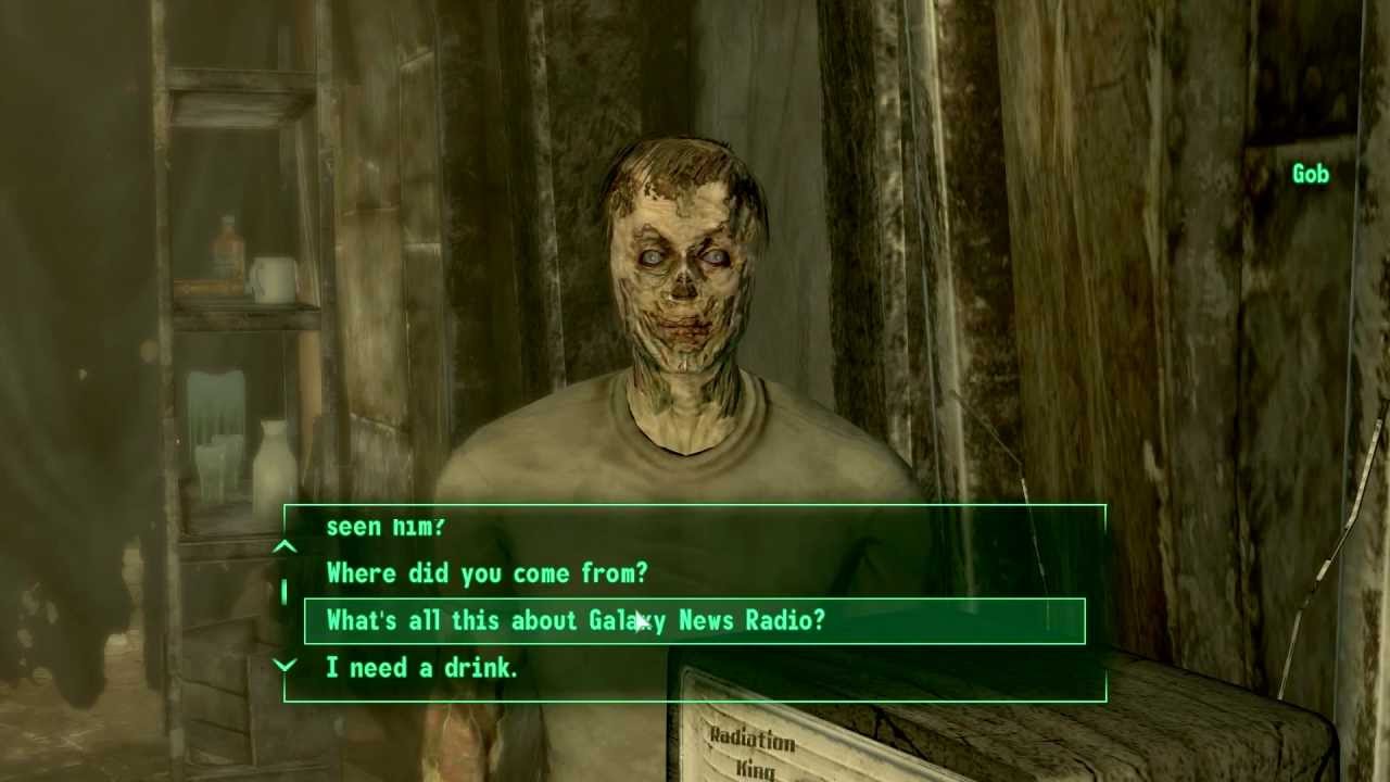 Fallout 3: Moriarty's Saloon - Meeting Gob - YouTube