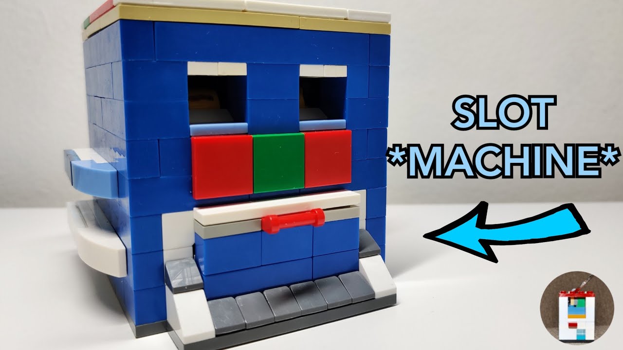 LEGO Slot Machine *working* + (Fully Functional) - YouTube