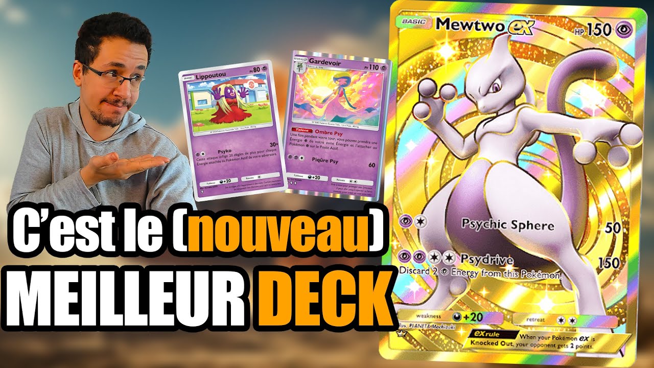 Voici LE MEILLEUR DECK de Pokemon Pocket (et de loin) - Deck Mewtwo Ex ...