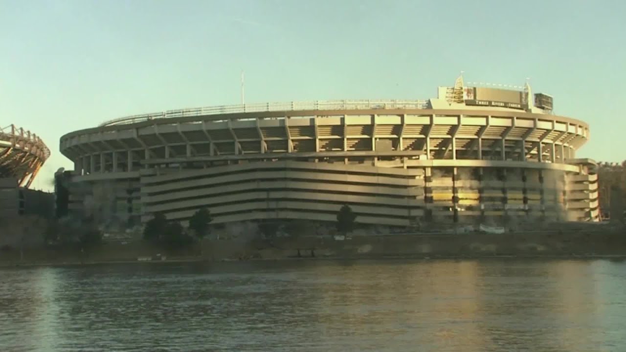 ARCHIVE: Three Rivers Stadium imploded on Feb. 11, 2001 - YouTube