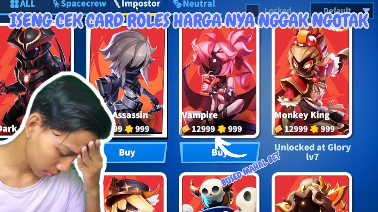 ISENG CEK CARD ROLES HARGA NYA NGGAK NGOTAK - Super sus ...