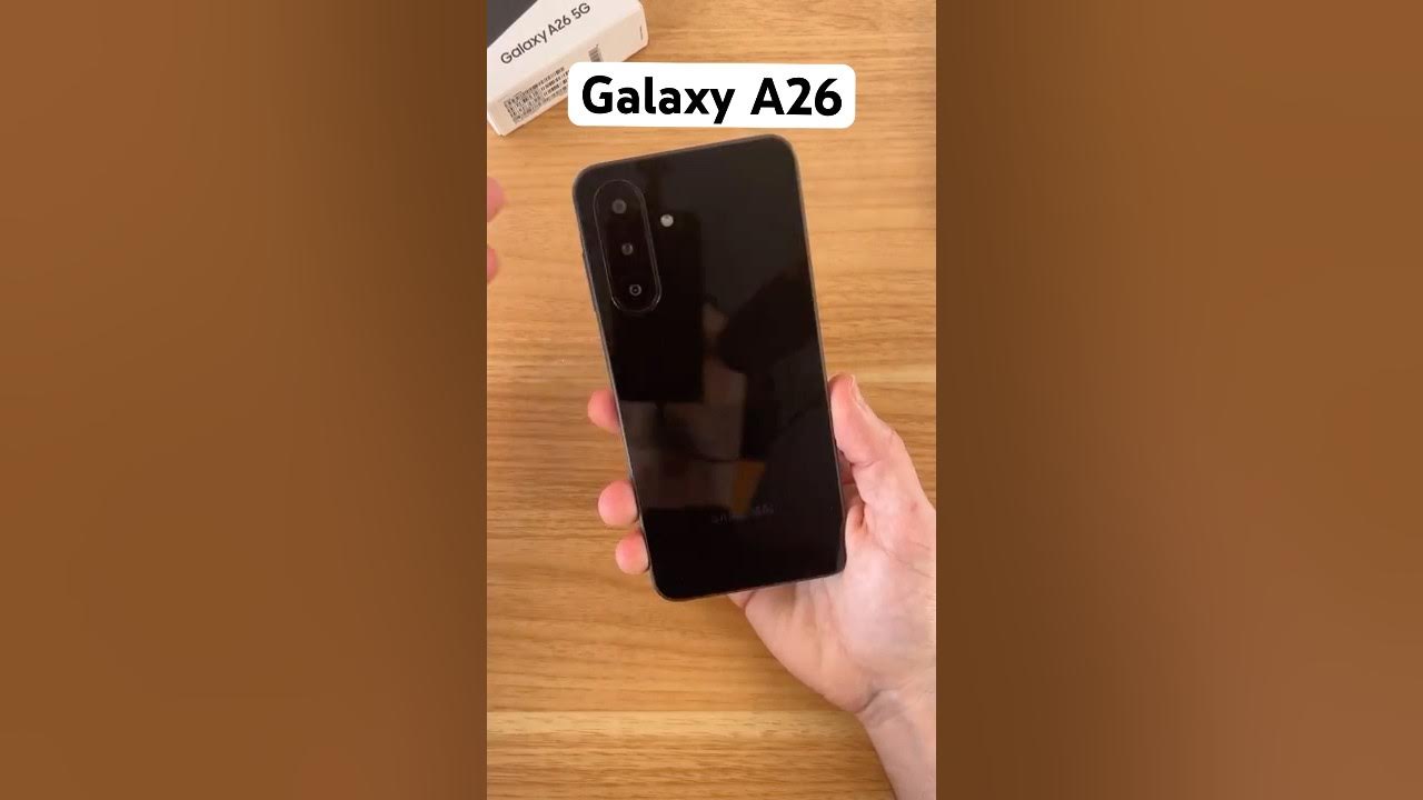 Samsung Galaxy A26 Unboxing & First Impressions! - YouTube
