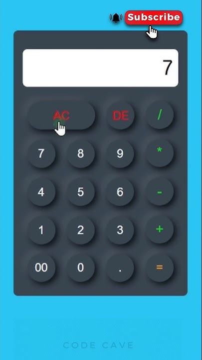 Asmr Programming How To Build A Calculator Calculator Css Javascriptproject Youtube