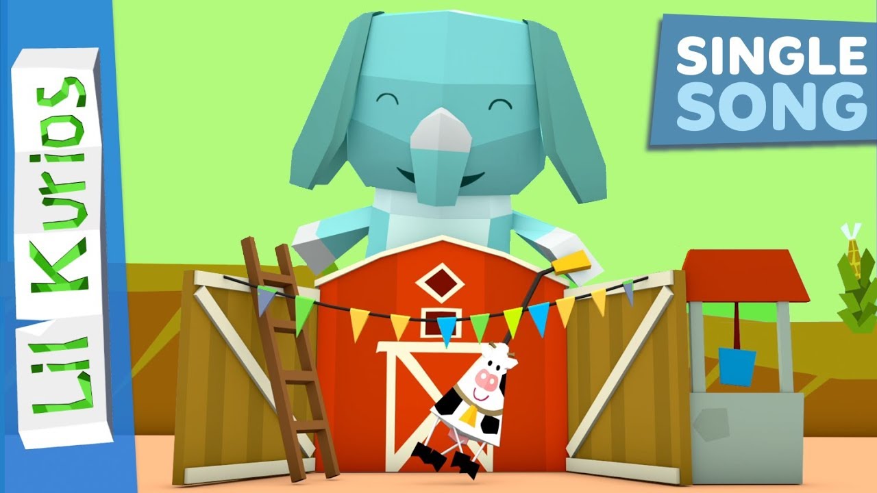 Old MacDonald Had a Farm | Puppets | Nursery Rhymes & Kids Songs | Lil ...