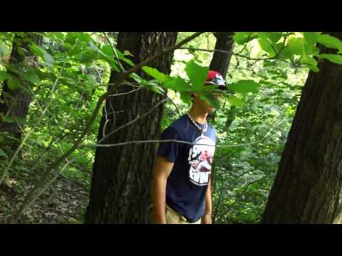 Guy has to shit in woods