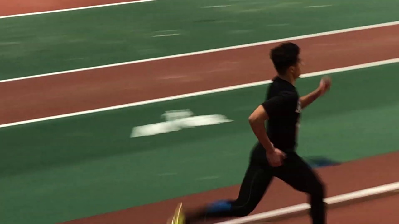 Justin Tavares- Lane 6- 400m 12/22/2019 (The Armory, Ny, NY) - YouTube